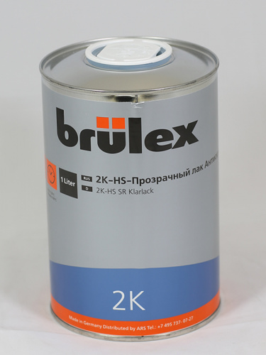 Лак Brulex 2K-HS Антискретч 1 л
